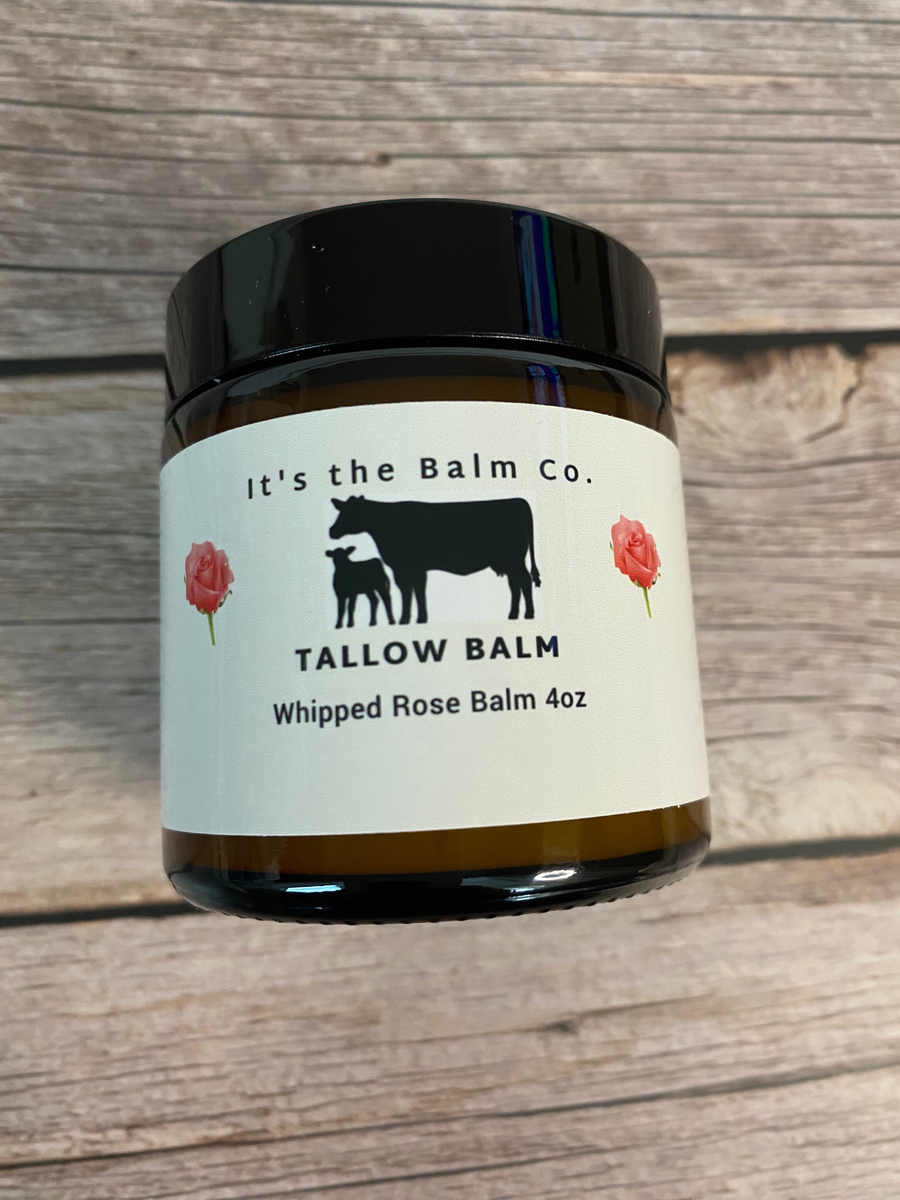 4oz - WHIPPED ROSE TALLOW BALM – IT'S THE BALM CO.